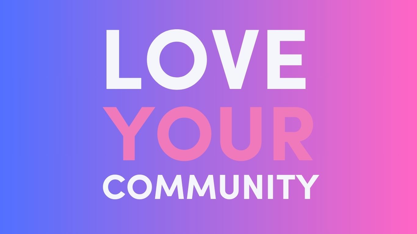 Love Your Community Windows - B-Side Arts Festival